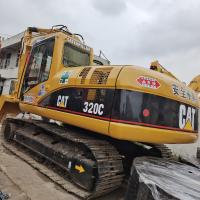 China Japan 320C Used Caterpillar Excavator with ORIGINAL Hydraulic Valve in Good Condition for sale