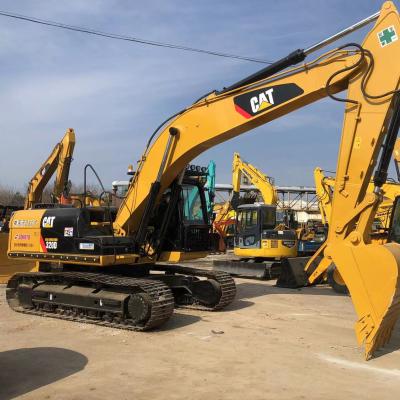 China Used Cat 320D Crawler Excavator 20 Ton Construction Machinery with 1200 Working Hours for sale