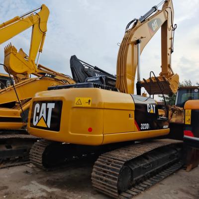 China CAT 323D2L Used Hydraulic Construction Machinery Excavator with 32300kg Operating Weight for sale