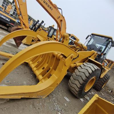 China ORIGINAL Hydraulic Pump Good Condition Used Front Wheel Loader Cat 966H WITH FORK for sale