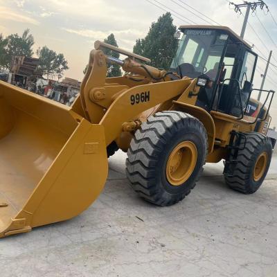 China Good Condition Secondhand Cat 966H Front Wheel Loader with 92 KW Power for sale
