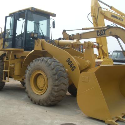 China Secondhand Cat 966G Front Wheel Loader with 20 Tons Rated Load in Excellent Condition for sale