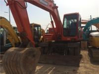 China 15ton Digger Doosan DH150W-7 Wheel Excavator with Original Korea Hydraulic Cylinder for sale