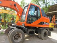China Sale 15 Ton Doosan DH150w-7 Used Wheel Excavator with Original Hydraulic Cylinder for sale