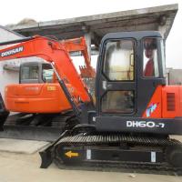 China Get Second Hand Doosan DH60-7 Excavators Used Track Shoes and Original Hydraulic Pump for sale
