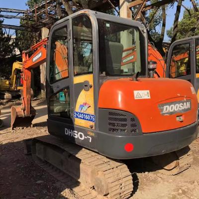 China Bucket Capacity 0.2 Used Doosan Mini Excavators DH60-7 in Excellent Condition in Korea for sale