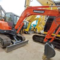 China 38.1KW Doosan DH60-7 Used Excavator in Good Condition with Original Hydraulic Pump for sale