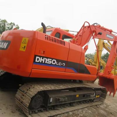 China Original Doosan DH150LC-7 Excavator Used with Original Hydraulic Pump and Cylinder for sale