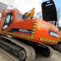 China DOOSAN Excavator DH220LC-7 Crawler Excavator In Good Condition With Low Working Hours for sale
