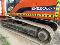 China DOOSAN Excavator DH220LC-7 Crawler Excavator In Good Condition With Low Working Hours for sale