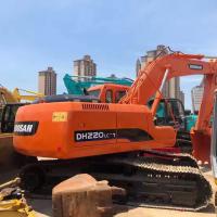 China Operating Weight 21500 Used Doosan DH220LC-7 Excavator 22 Ton Original Doosan 225 300 for sale