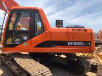 China Operating Weight 21500 Used Doosan DH220LC-7 Excavator 22 Ton Original Doosan 225 300 for sale