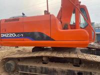 China 110KW Doosan DH220LC-7 Excavator 22Ton 2800 Working Hours Original 225 300 Hydraulic for sale