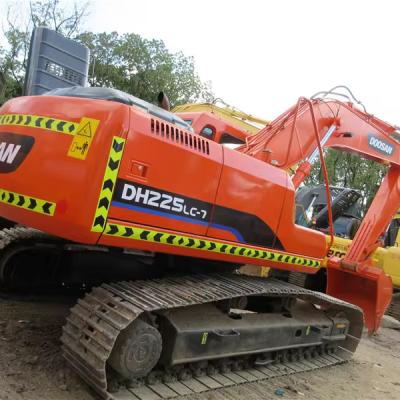 China 22Ton used original doosan 225 300 hydraulic excavator with ORIGINAL Hydraulic Valve for sale