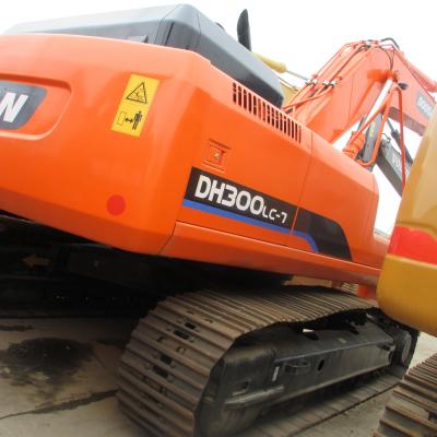 China DE08TIS Engine 30Ton Used Doosan DH300LC-7 Excavator with Good Condition 225 220 300 for sale