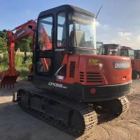 China 5 Ton 5.5ton Mini Doosan Excavator Used Doosan Dx55 with ORIGINAL Hydraulic Cylinder for sale