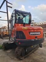 China Used Doosan Dx55-9c Mini Excavator 1200 Working Hours and 0.21 Bucket Capacity 5.5ton for sale