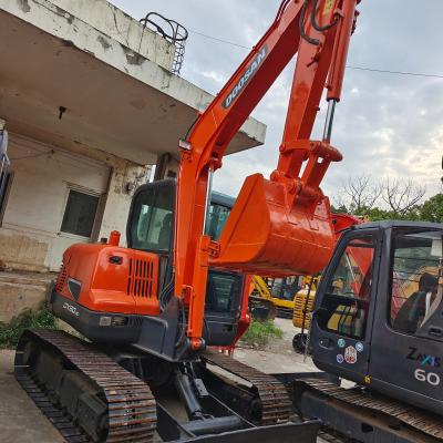 China 2019 Used Doosan DX60-9C Excavator 6 Ton 7Ton Hydraulic Digger Crawler Mini Excavators for sale