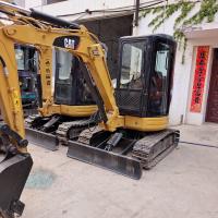 China 1200 Working Hours Used 303Cr Excavators CAT 303.5E Mini Excavators 3.5Ton with Attachments for sale