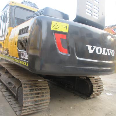 China Volvo EC210D Excavator 21 Ton Secondhand Machine with ORIGINAL Hydraulic Cylinder for sale