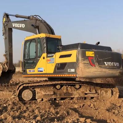China VOLVO EC200D Second-hand Excavator 20ton in Good Condition for Bridge Construction for sale