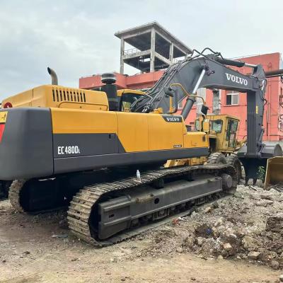 China Second Hand Large 48Ton VolvoEC480D Excavator with ORIGINAL Hydraulic Cylinder for sale
