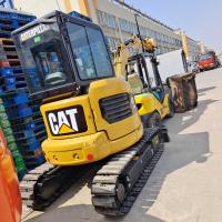 China Used CAT 303E Mini Excavators 3.5Ton CAT 303.5 303 303C 303Cr Digger with Attachments for sale