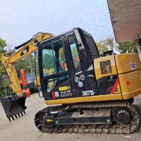 China Shanghai Jinshan Used Track Shoes CAT 307d Excavators with ORIGINAL Hydraulic Cylinder for sale