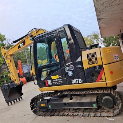 China Shanghai Jinshan Used Track Shoes CAT 307d Excavators with ORIGINAL Hydraulic Cylinder for sale