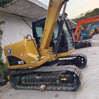 China Shanghai Jinshan Used Track Shoes CAT 307d Excavators with ORIGINAL Hydraulic Cylinder for sale