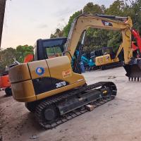 China Shanghai Jinshan Used Track Shoes CAT 307d Excavators with ORIGINAL Hydraulic Cylinder for sale