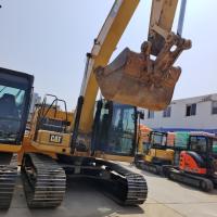 China 20 Ton Used CAT 320DGC Hydraulic Crawler Excavator with Operating Weight of 20800kg for sale
