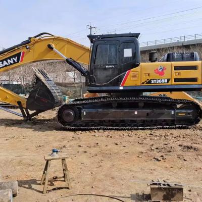 China GH-6HK1XKSC Engine Sany SY365H 30 Ton Excavator for Large Scale Mining Applications for sale