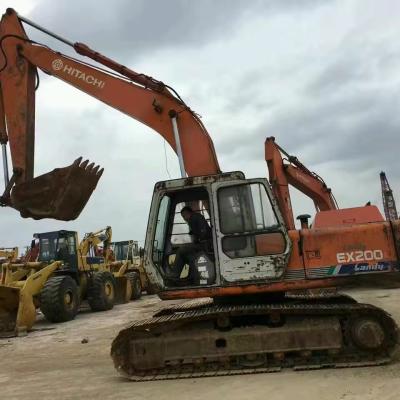 China 20 Ton Japan Original Used Hitachi Excavator EX200-1 EX200-3 with 2015 ISUZU Engine for sale