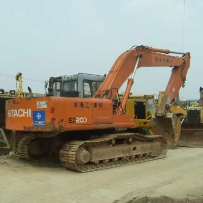 China Used Hitachi EX200-5 Excavator with Good Condition 4000 Working Hours ISUZU Engine for sale