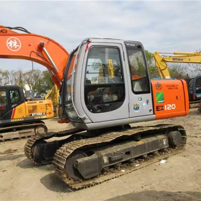 China 12TONS Used Hitachi EX120-3 Crawler Excavator ZX200-3 ZX200-5 EX120-3 EX200-1 in Shanghai for sale