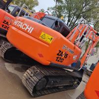 China All used HITACHI EX120-5 zx120 excavator with Isuzu AJ-4JJ1X engine and 4000 working hours for sale