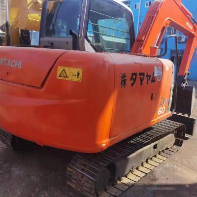 China Hitachi ZX60-5A Mini Excavator with ORIGINAL Hydraulic Cylinder and Small Crawler Excavator for sale