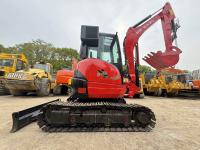 China 3.5 Ton KUBOTA U-35 Used Mini Hydraulic Excavator with D1703-E4 Engine and 0.2 Bucket Capacity for sale