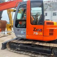 China Good Condition Hitachi ZX75US Automation Used Excavator with Original Hydraulic Pump for sale