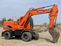 China 96KW DB58TIS Engine Doosan Excavator Wheel Crawler Dh150w-7 Dh140 Dx 60 Used Excavators for sale