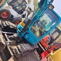 China Used Kubota U35 163 185 Japan Original Rubber Mini Excavator 3.5Ton 18.5KW Year 2020 for sale