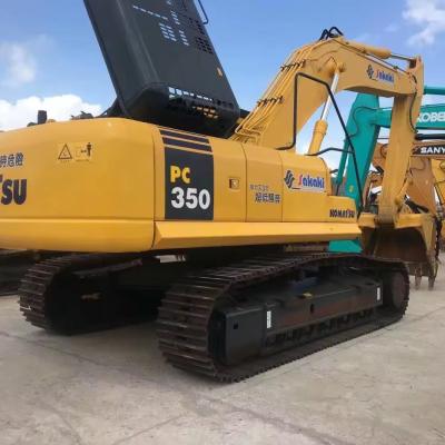 China 2023 Used Komatsu PC350 Hydraulic Crawler Excavator 1.5cbm Bucket Capacity for sale
