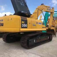 China Used Hydraulic Crawler Excavator Komatsu PC350-7 from Japan with 800 Working Hours for sale