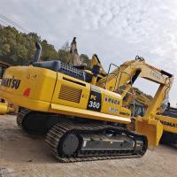 China Used Track Shoes Komatsu PC350-7 Hydraulic Crawler Excavator 35 Ton Track Diggers Japan for sale