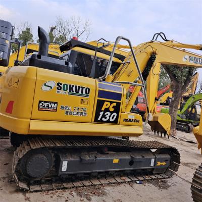 China Used Komatsu PC130-7 Hydraulic Tracked Excavator with 13000kg Operating Weight for sale