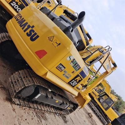 China 13000KG 66KW Japan Original Used Komatsu PC130-7 130-8 Crawler Excavator with 66KW Power for sale