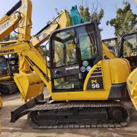 China Hydraulic Pump Original Japan Imported KOMATSU PC56-7 Excavator in Excellent Condition for sale