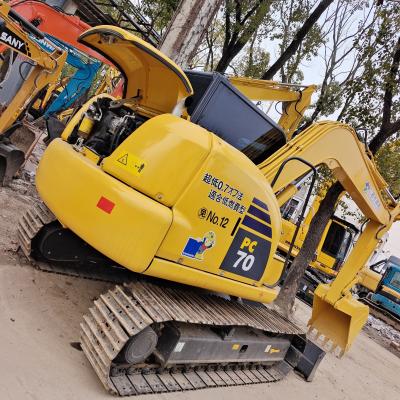 China Used Japan 7 Tons Excavators PC70-8 Second Hand KOMATSU Excavators PC70-8 Oil Saving for sale