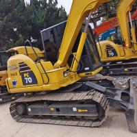 China Used Japan 7 Tons Excavators PC70-8 Second Hand KOMATSU Excavators PC70-8 Oil Saving for sale